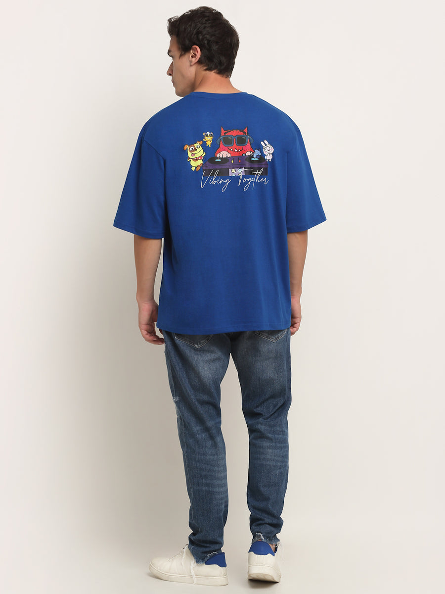 Vibing Together Fnb Blue Oversized T-Shirt – Theorem